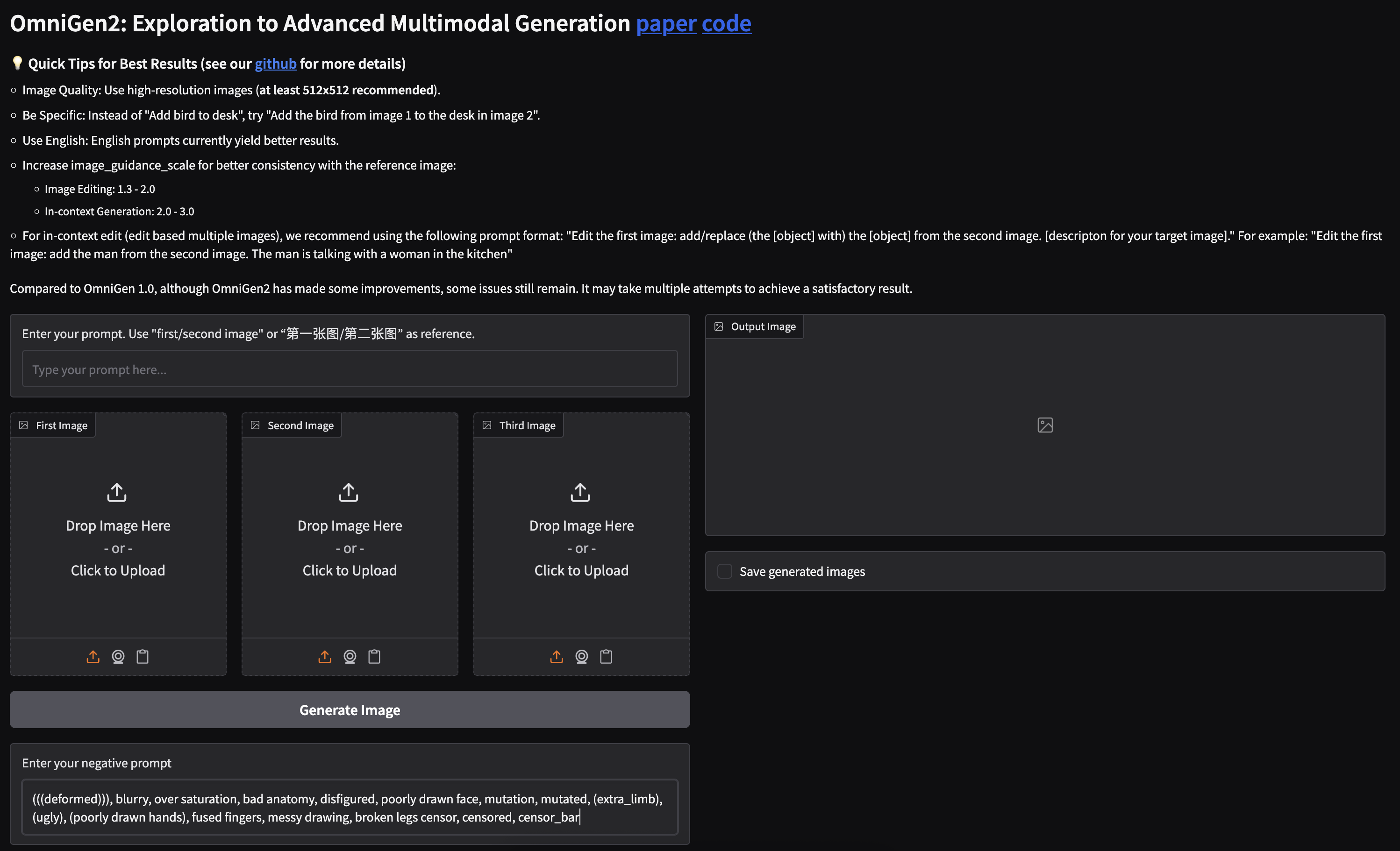 OmniGen2 - a Powerful Image Editing Model | DigitalOcean